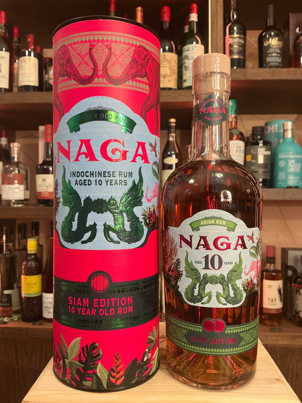 Naga Rum 10 Years Old Indochinese | Aged Indochinese Rum 40% ABV – Daan ...